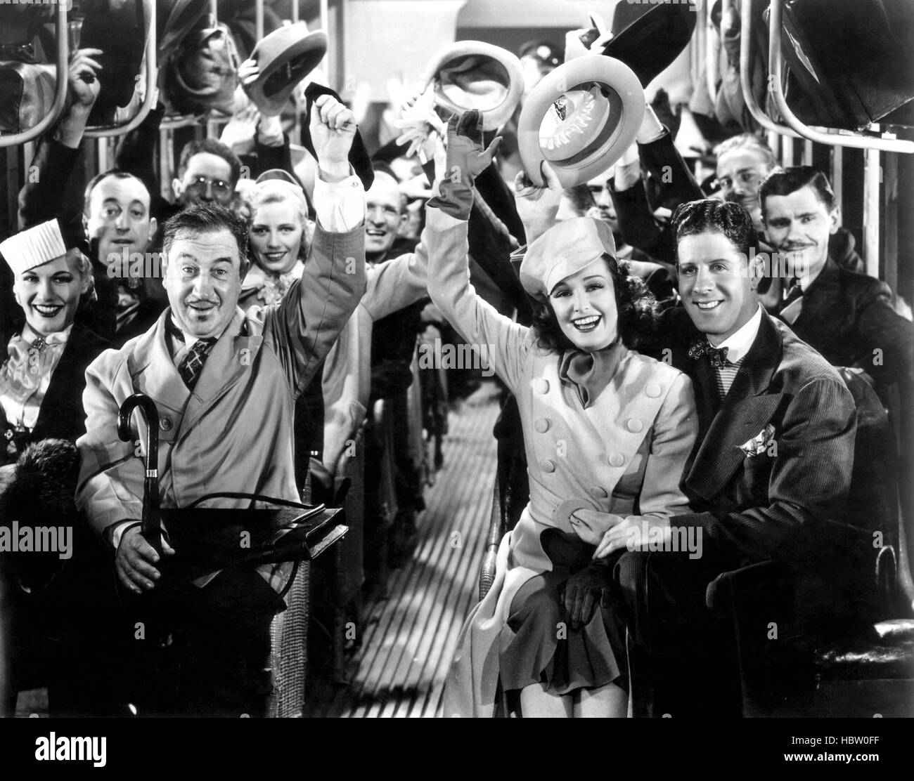 GOLD DIGGERS IN PARIS, Gloria Dickson, Hugh Herbert, Rosemary Lane ...