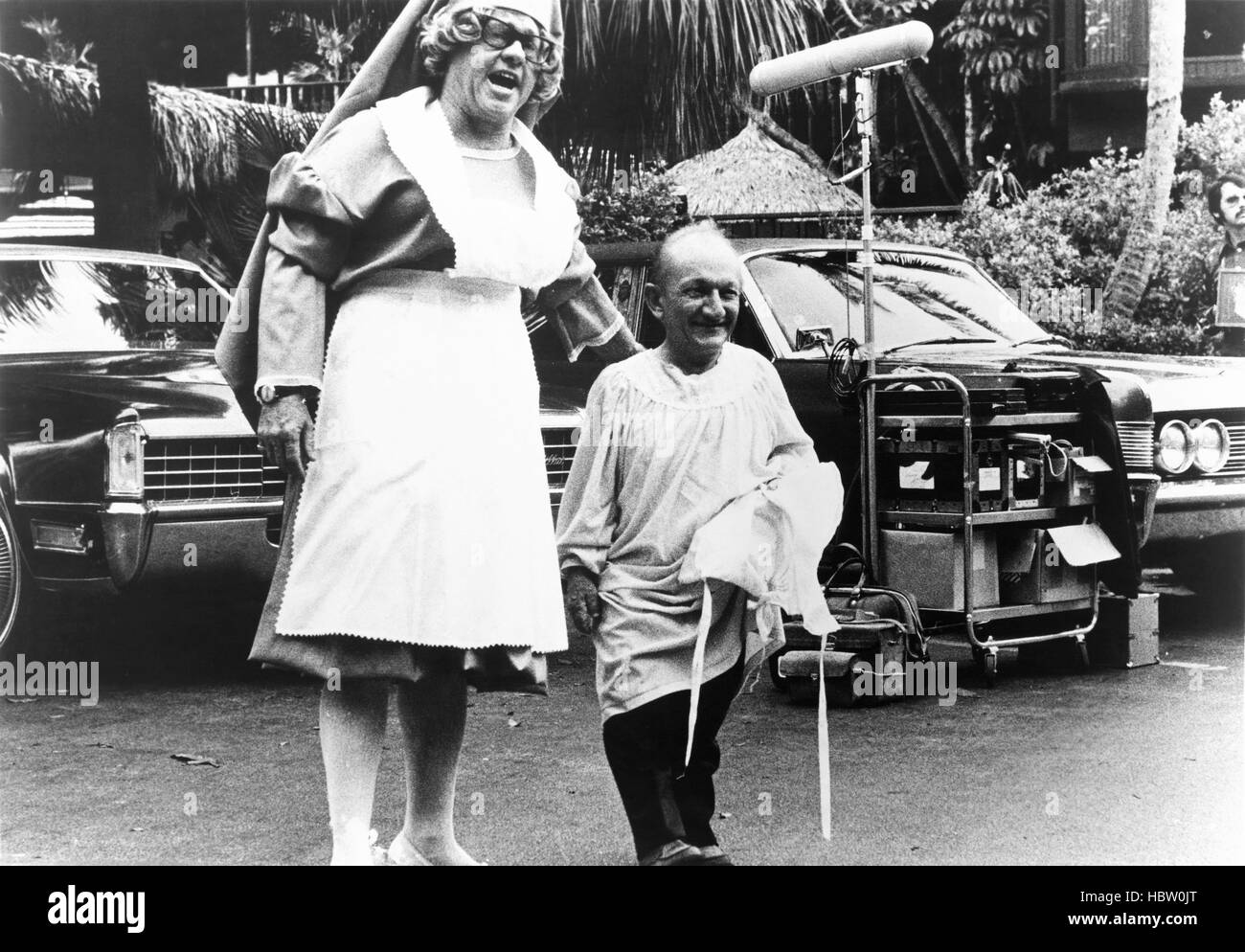THE GODMOTHERS, from left: Mickey Rooney, Billy Barty, 1973 Stock Photo ...