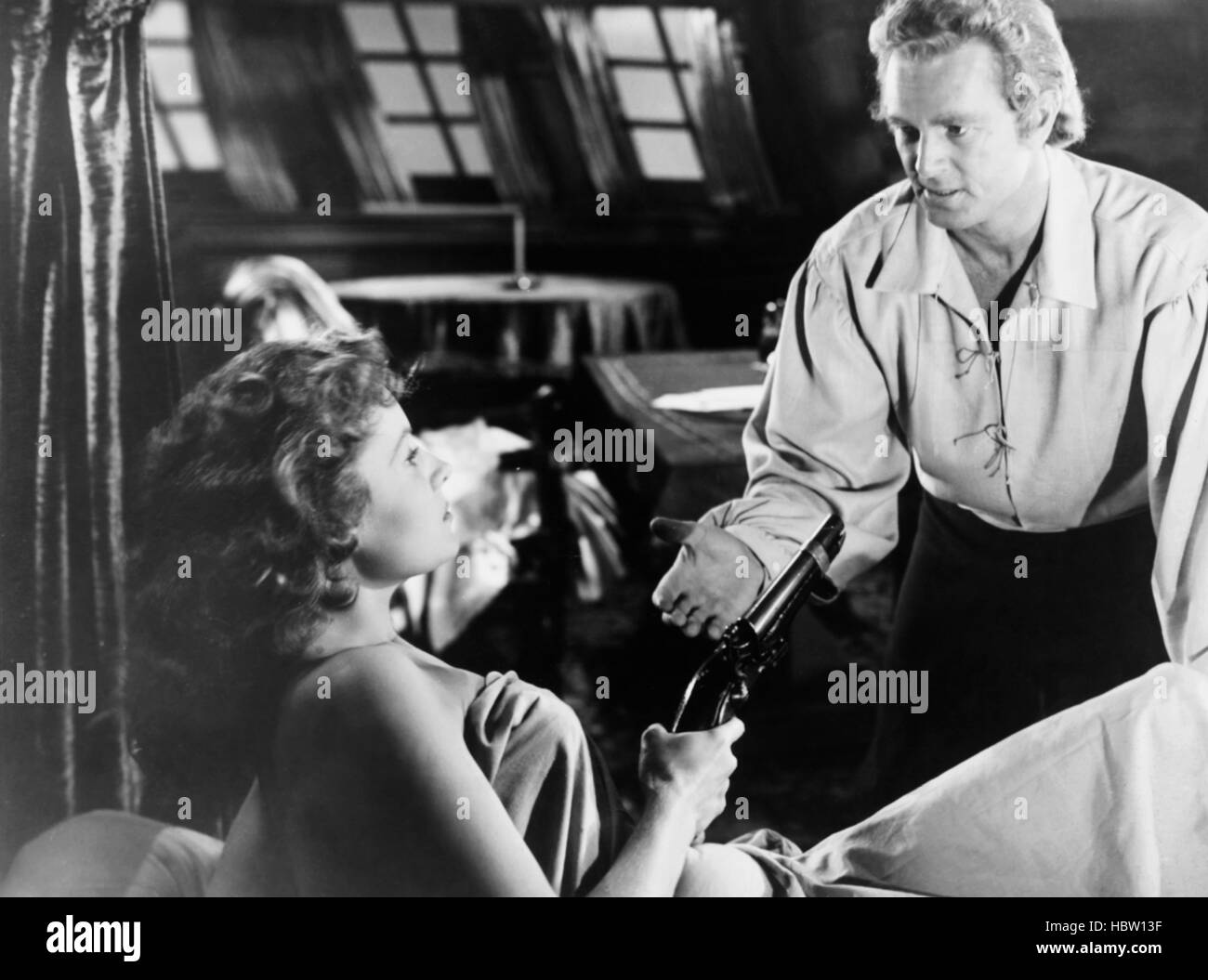 THE GOLDEN HAWK, from left: Rhonda Fleming, Sterling Hayden, 1952 Stock ...