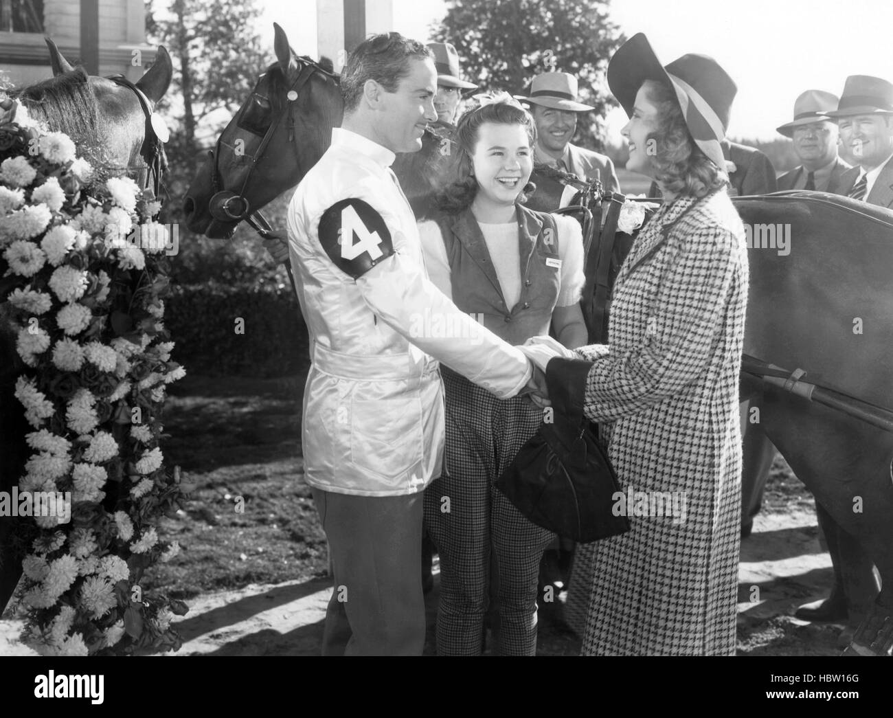 GOLDEN HOOFS, from left: Charles 'Buddy' Rogers, Jane Withers, Kay ...