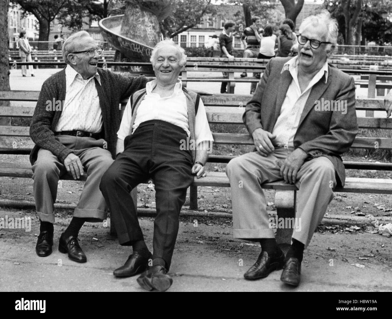 GOING IN STYLE, George Burns, Lee Strasberg, Art Carney, 1979 Stock ...