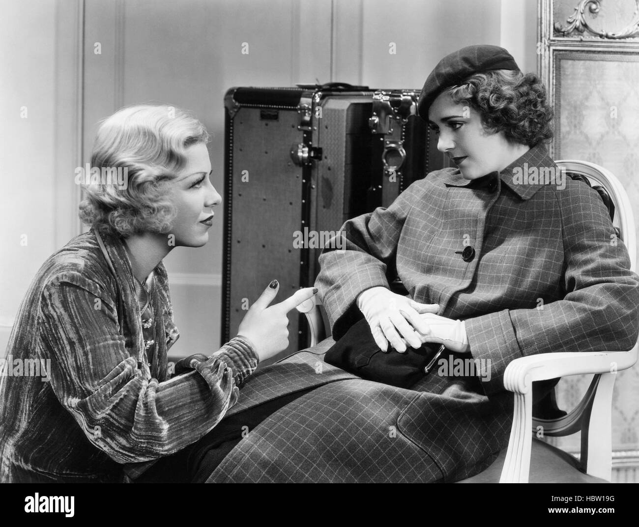 GO INTO YOUR DANCE, Glenda Farrell, Ruby Keeler, 1935 Stock Photo - Alamy