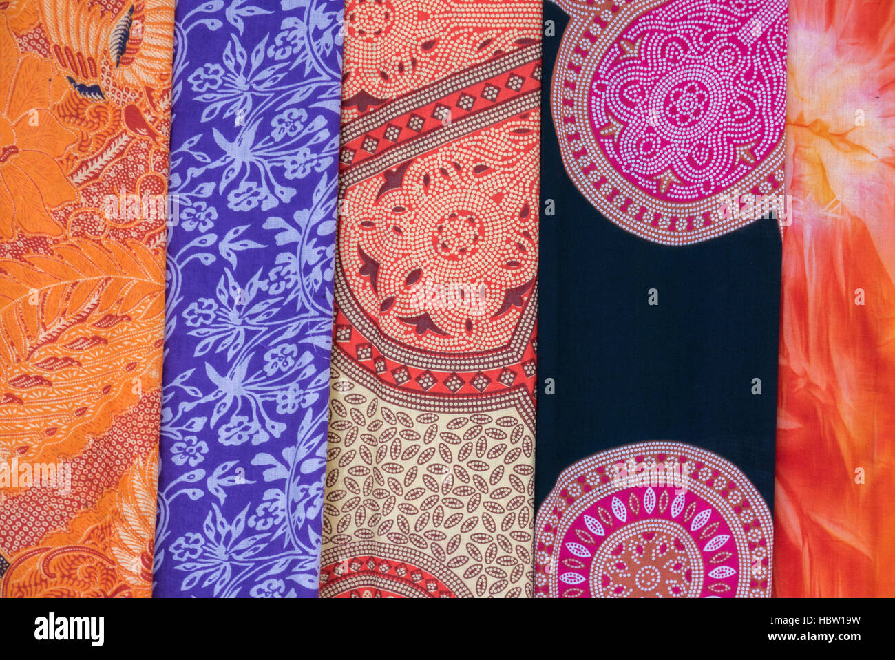 Bali ubud batik sarongs hi-res stock photography and images - Alamy