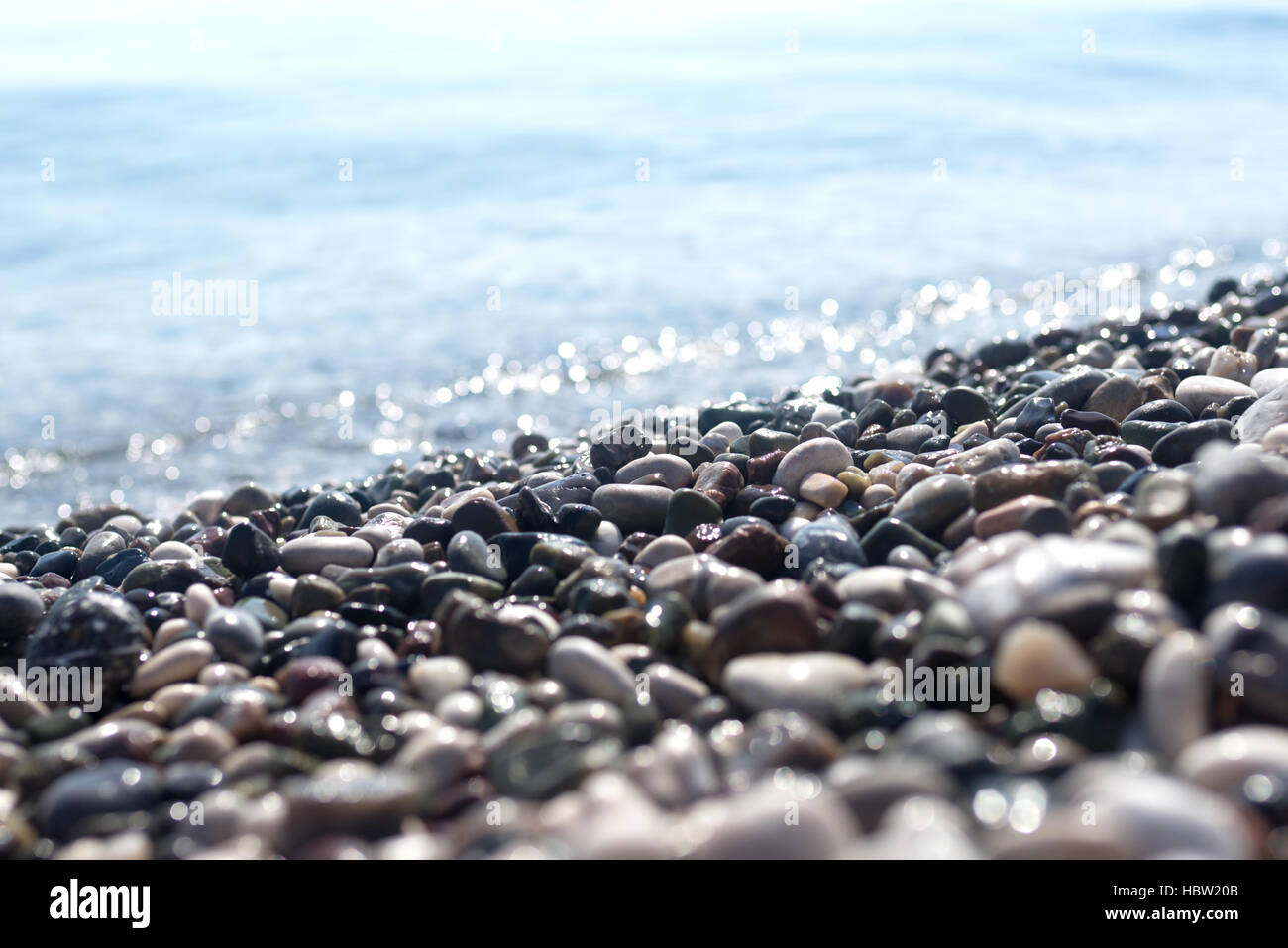 Shiny pebble hi-res stock photography and images - Alamy