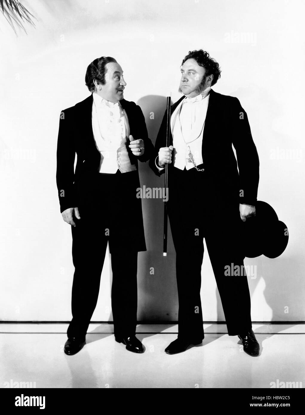 THE GREAT WALTZ, from left, Hugh Herbert, Herman Bing, 1938 Stock Photo ...