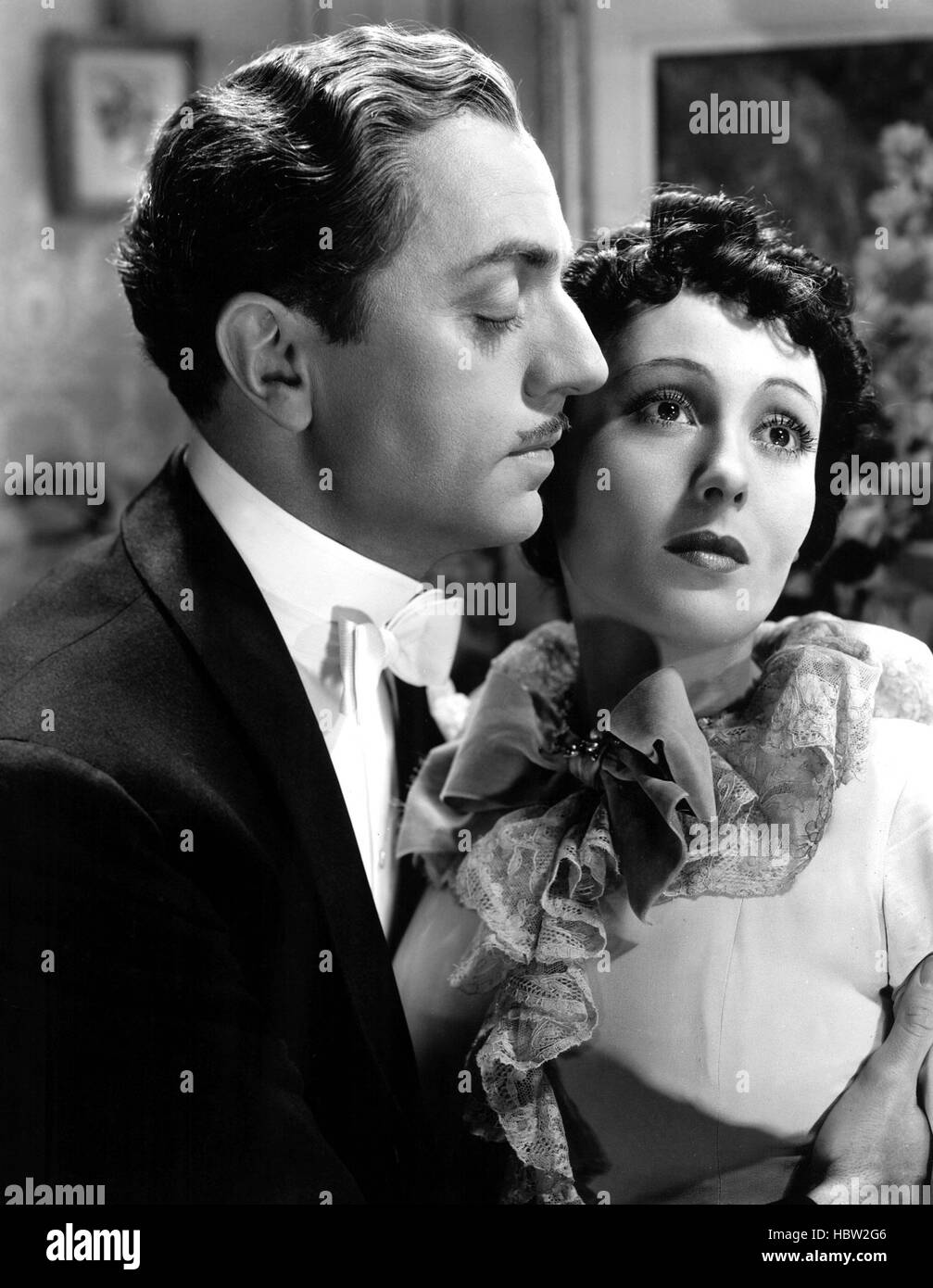 THE GREAT ZIEGFELD, William Powell, Luise Rainer, 1936 Stock Photo - Alamy
