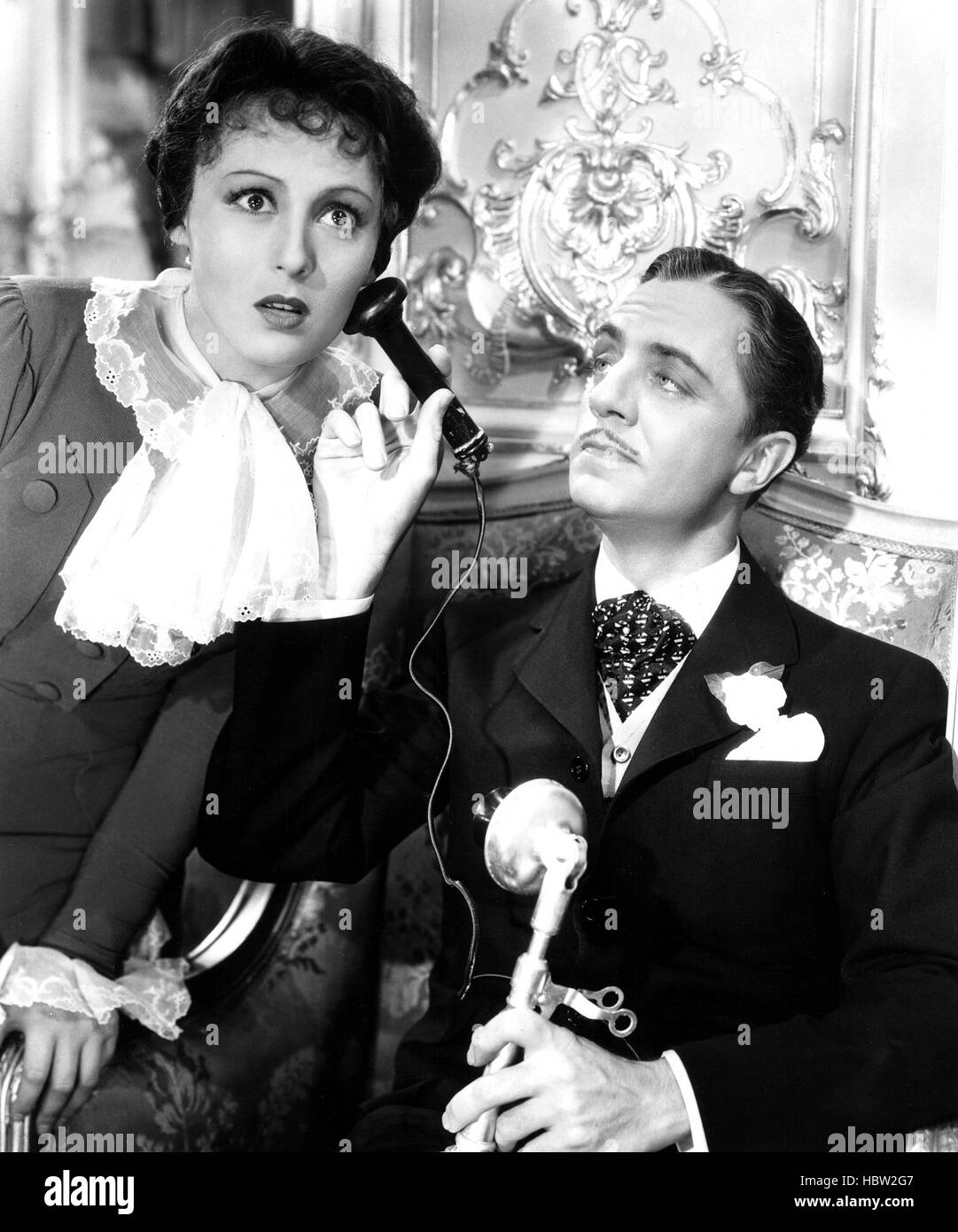 THE GREAT ZIEGFELD, Luise Rainer, William Powell, 1936 Stock Photo - Alamy