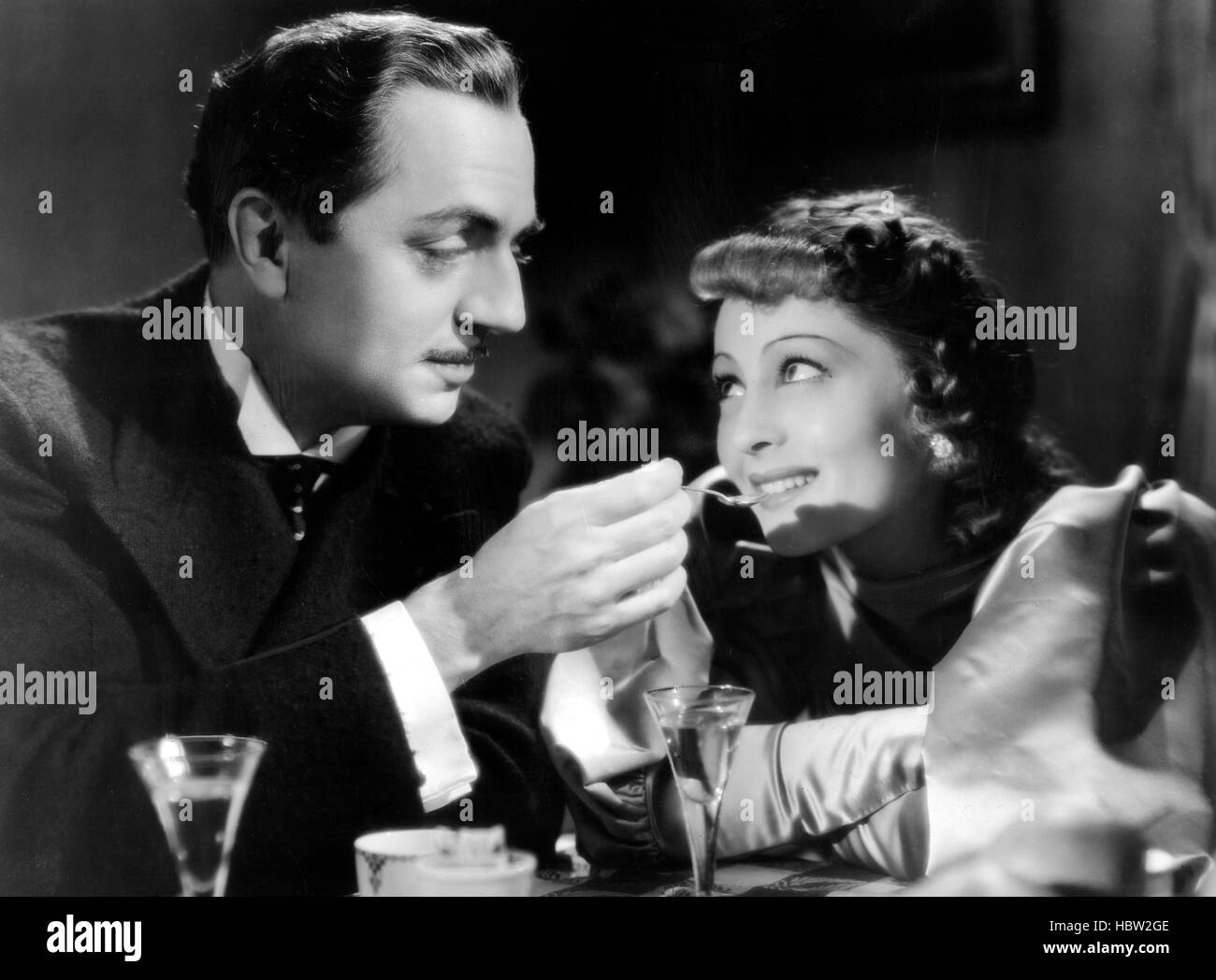 THE GREAT ZIEGFELD, William Powell, Luise Rainer, 1936 Stock Photo - Alamy