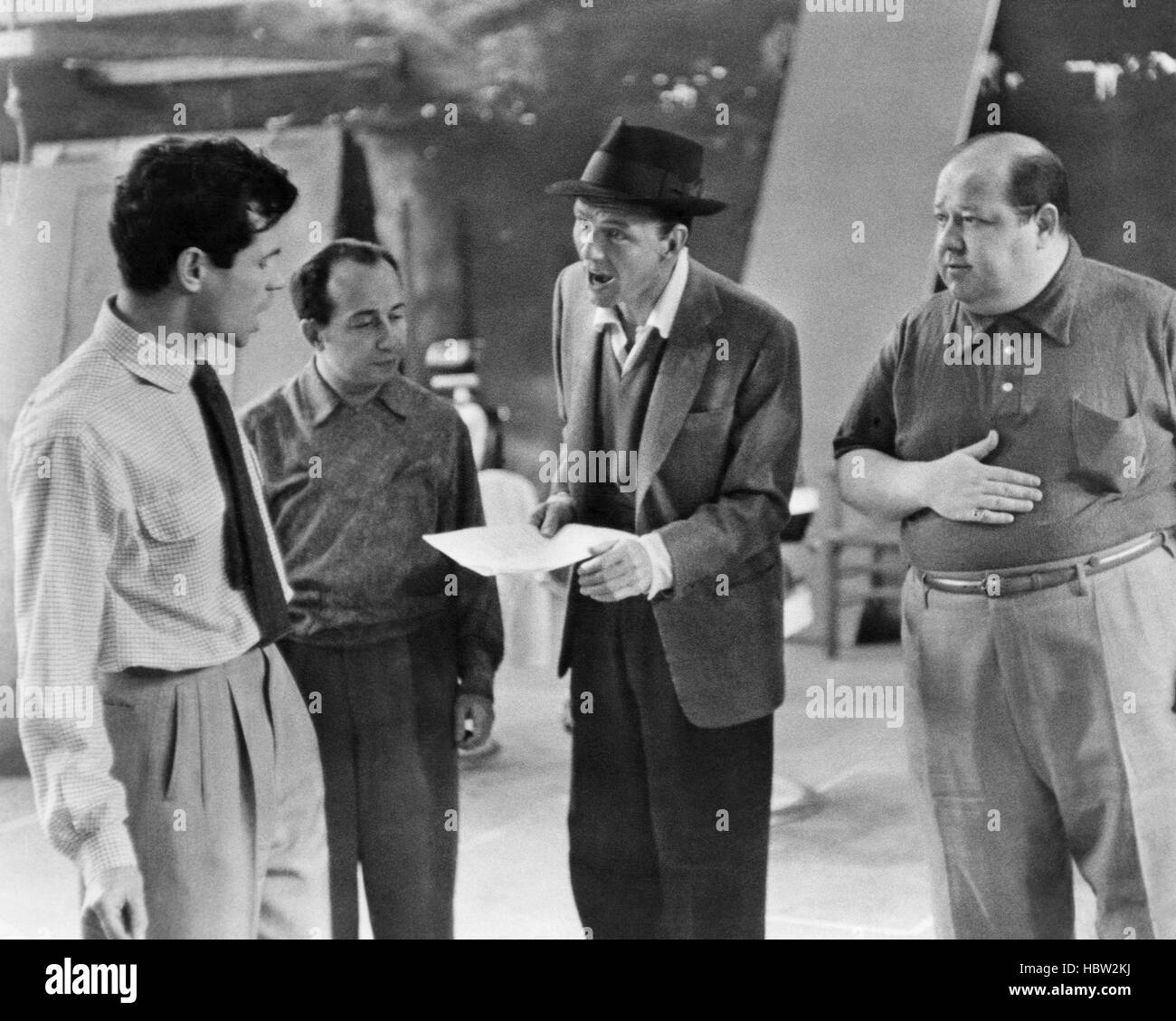 GUYS AND DOLLS, choreographer Michael Kidd, Johnny Silver, Frank ...