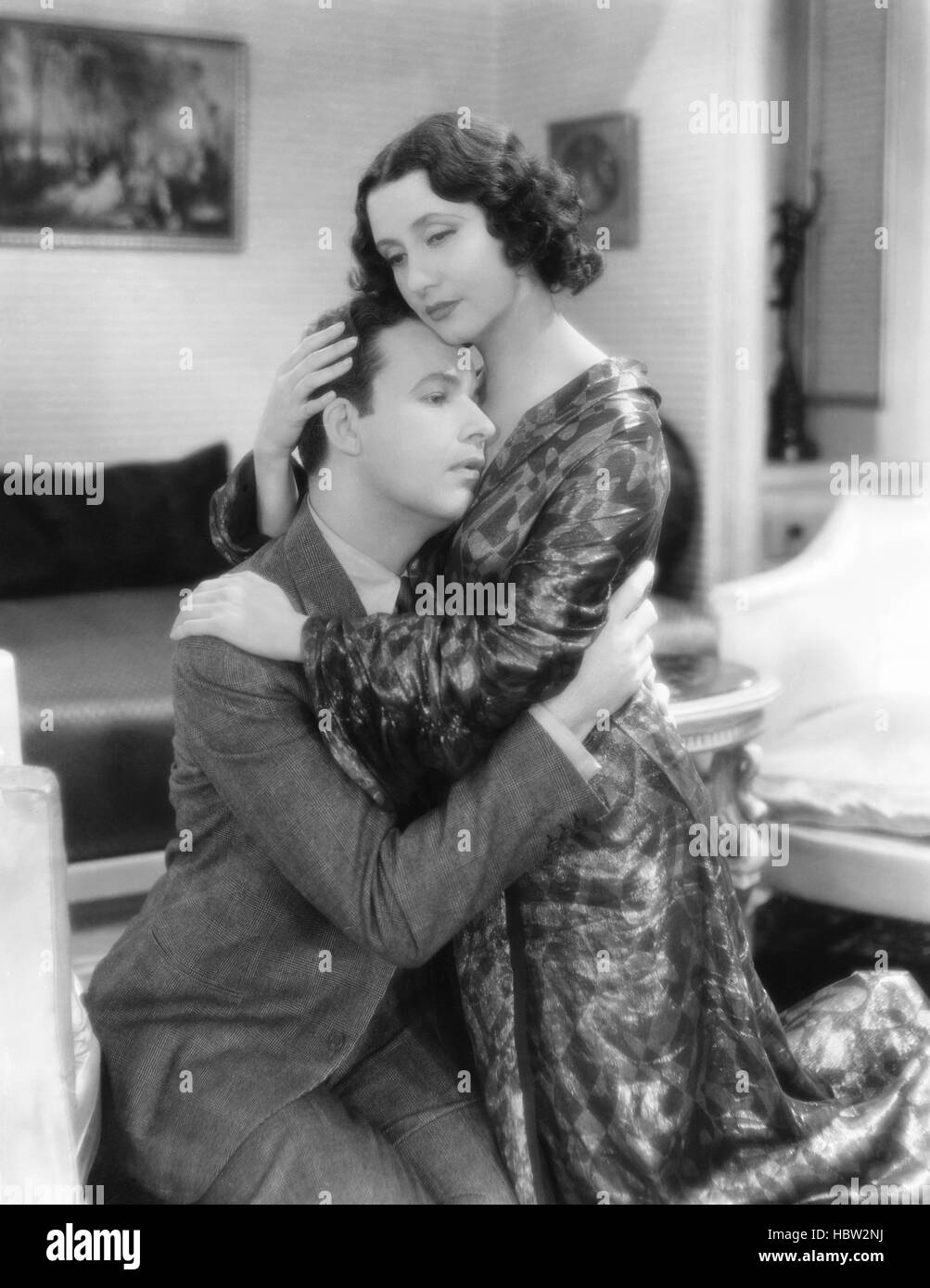 THE GUARDSMAN, from left: Alfred Lunt, Lynn Fontanne, 1931 Stock Photo ...