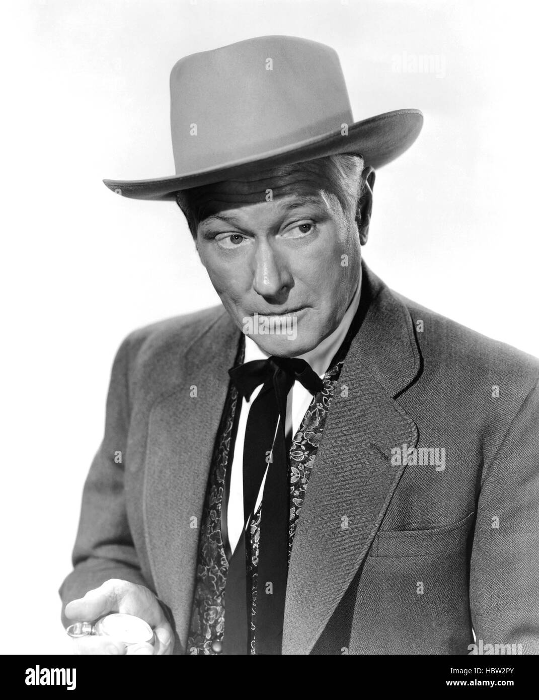 GUNFIRE AT INDIAN GAP, George Macready, 1957 Stock Photo - Alamy