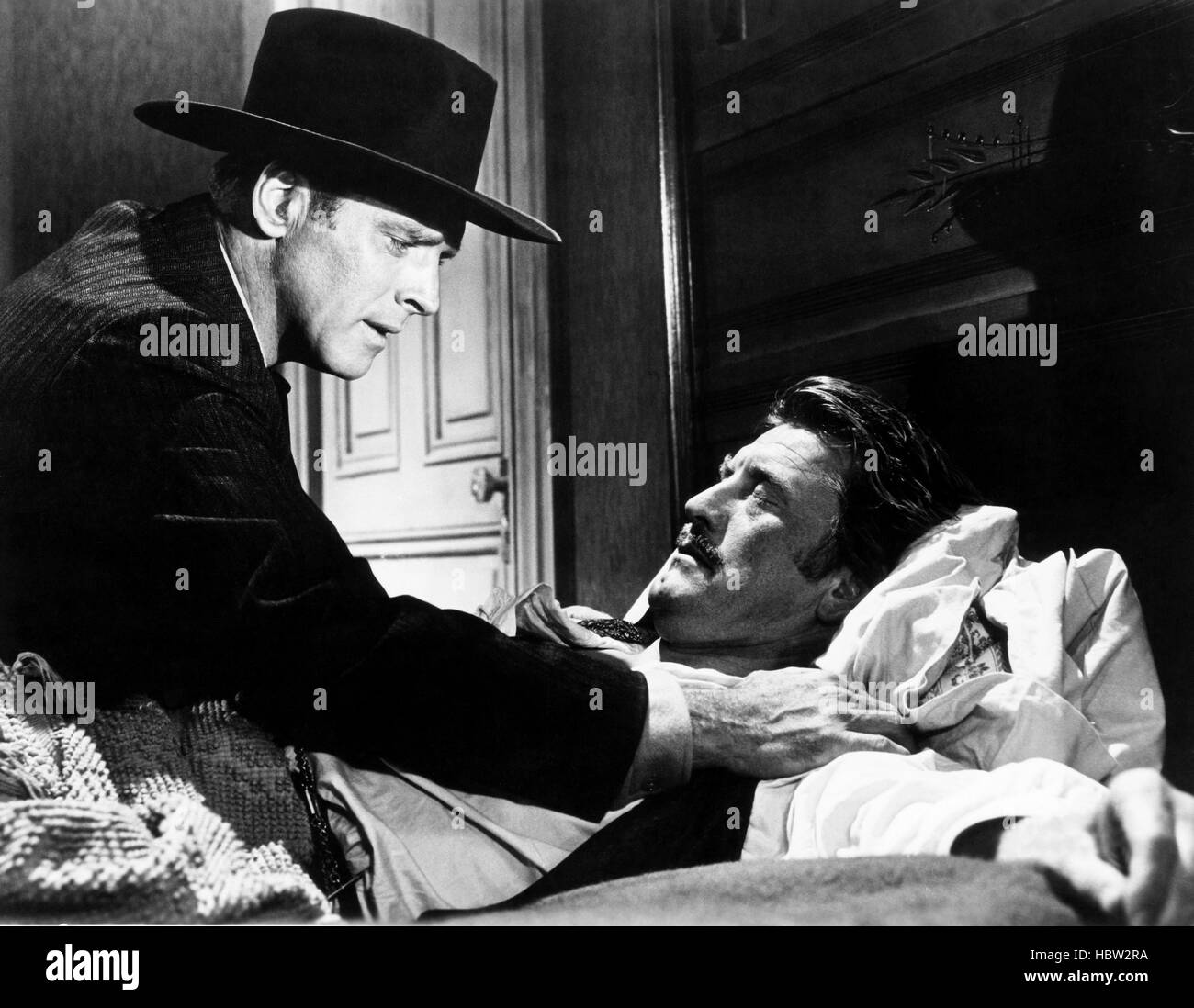 GUNFIGHT AT THE O.K. CORRAL, from left, Burt Lancaster, Kirk Douglas, 1957 Stock Photo - Alamy