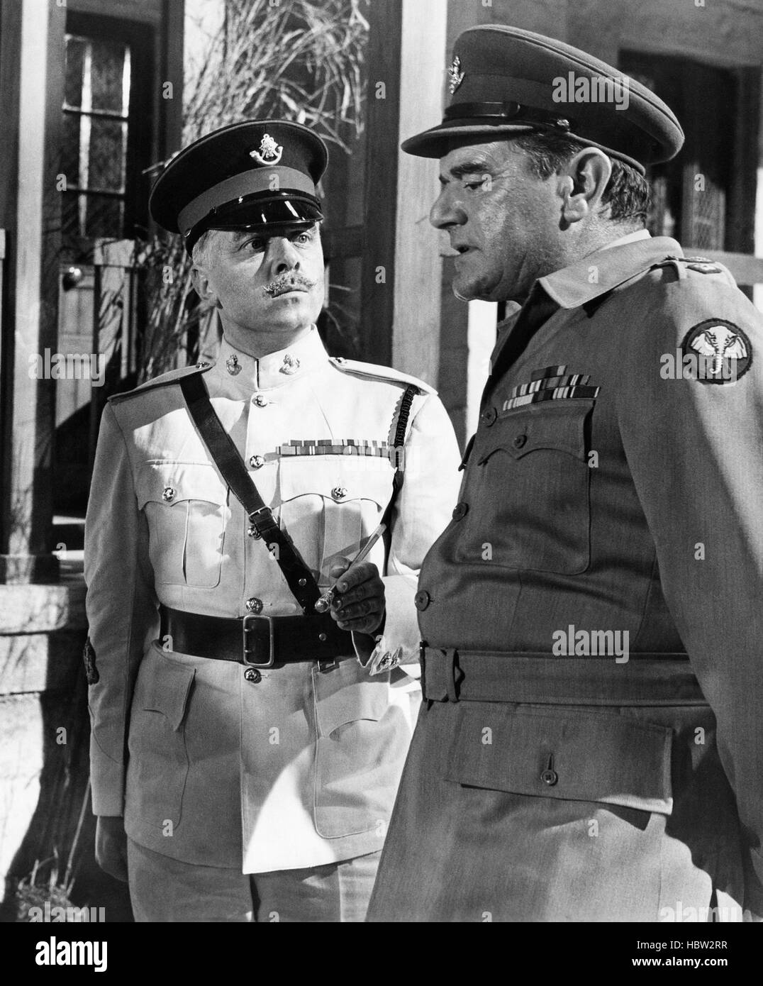 GUNS AT BATASI, Richard Attenborough, Jack Hawkins, 1964, (c) 20th ...
