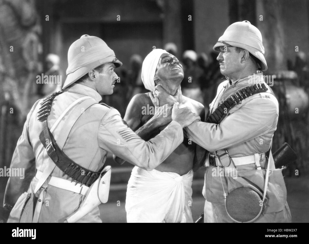 GUNGA DIN, Douglas Fairbanks Jr. (left), Victor McLaglen (right), 1939 ...