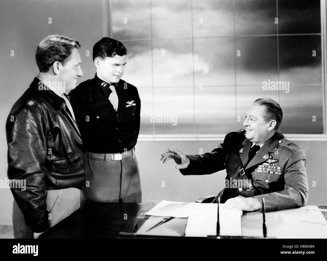 A GUY NAMED JOE, from left, Spencer Tracy, Barry Nelson, Lionel ...