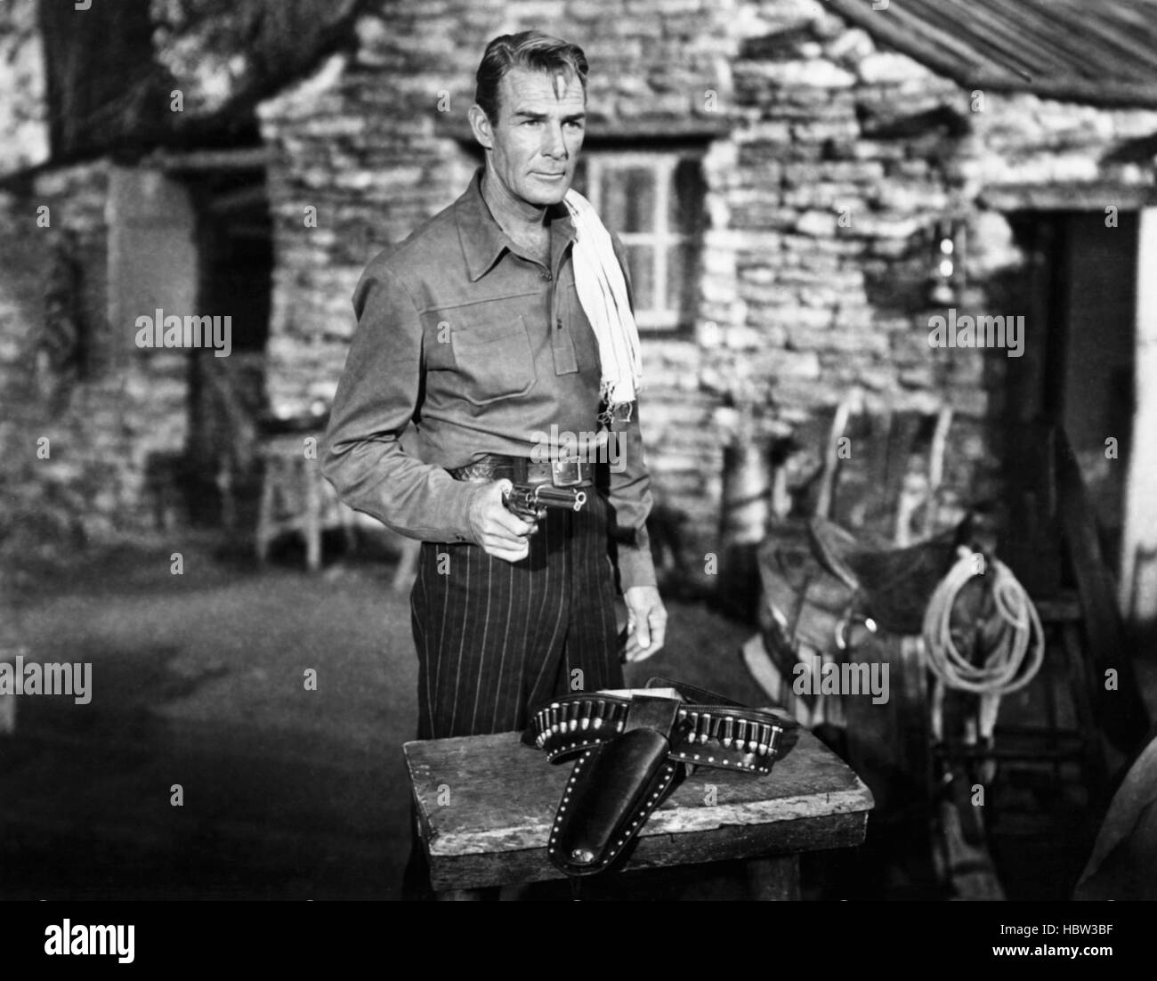 GUNFIGHTERS, Randolph Scott, 1947 Stock Photo - Alamy