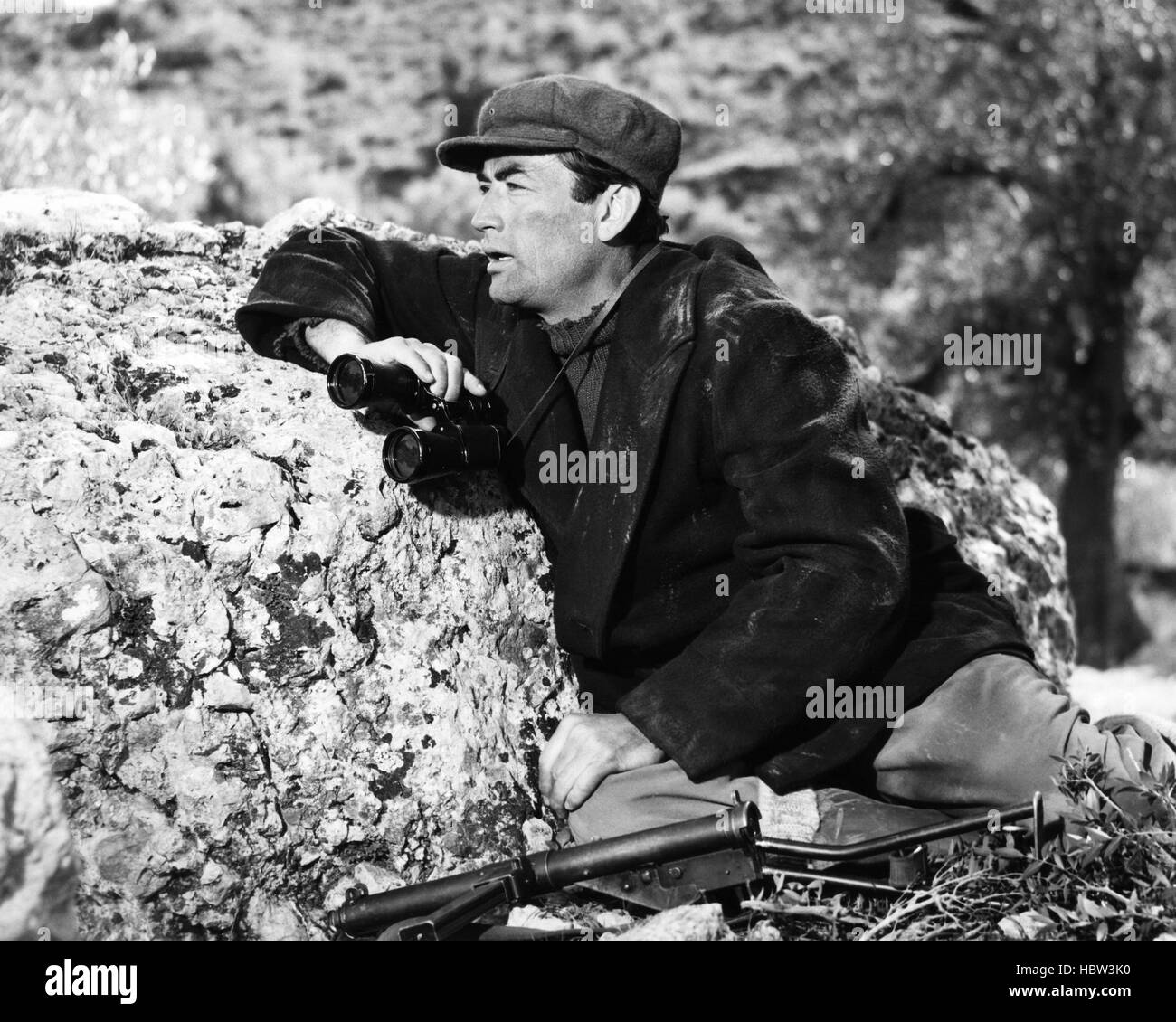 THE GUNS OF NAVARONE, Gregory Peck, 1961 Stock Photo - Alamy