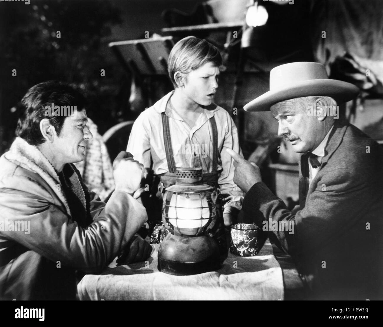 GUNS OF DIABLO, Charles Bronson (left), Kurt Russell (center), 1964 ...