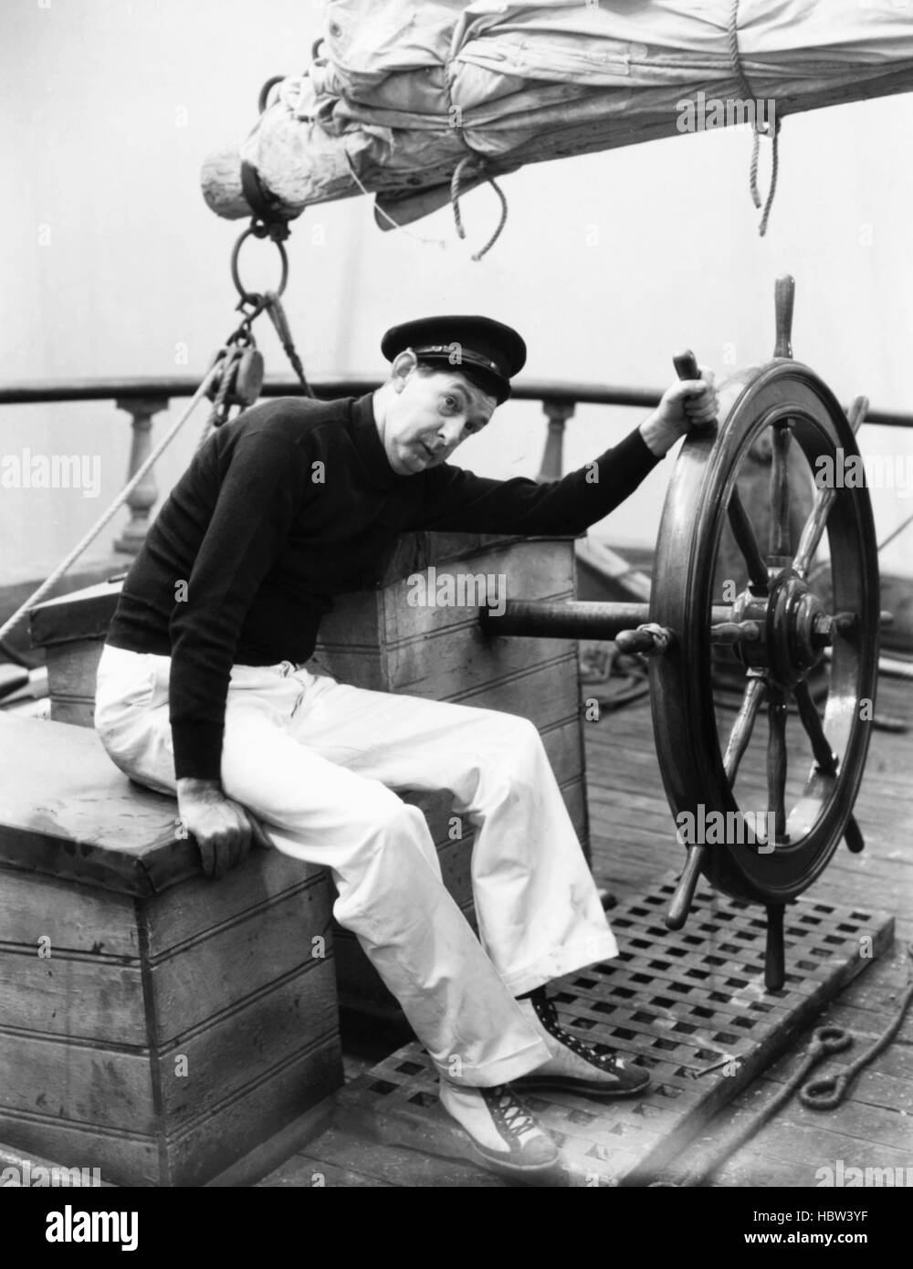 HER FIRST MATE, Slim Summerville, 1933 Stock Photo - Alamy