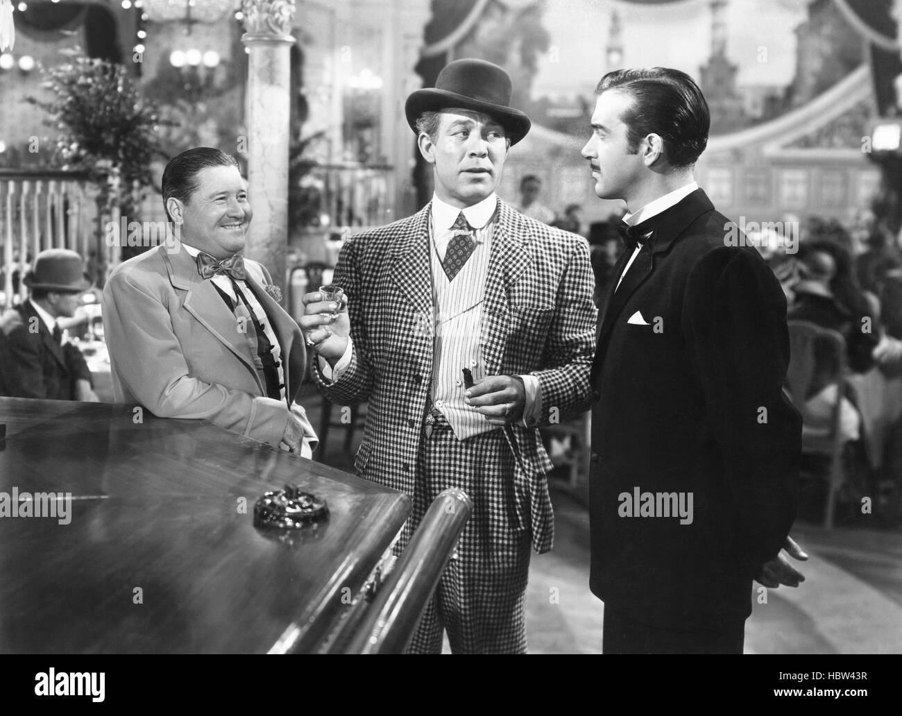 HELLO, FRISCO, HELLO, from left: Jack Oakie, Ward Bond, John Payne ...