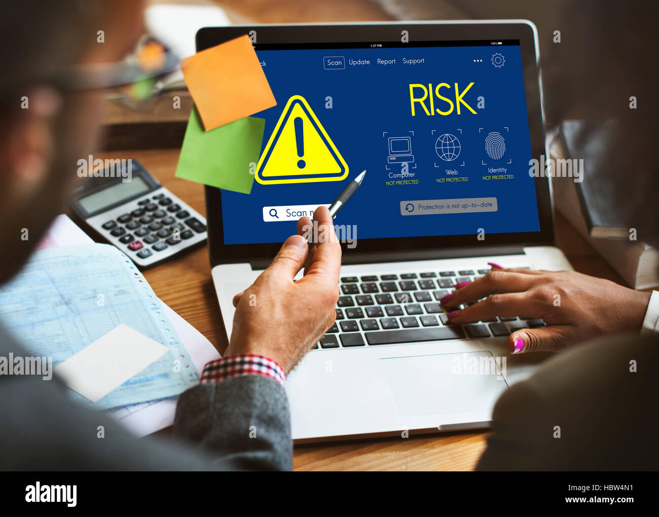 Risk Caution Danger Attention Concept Stock Photo - Alamy
