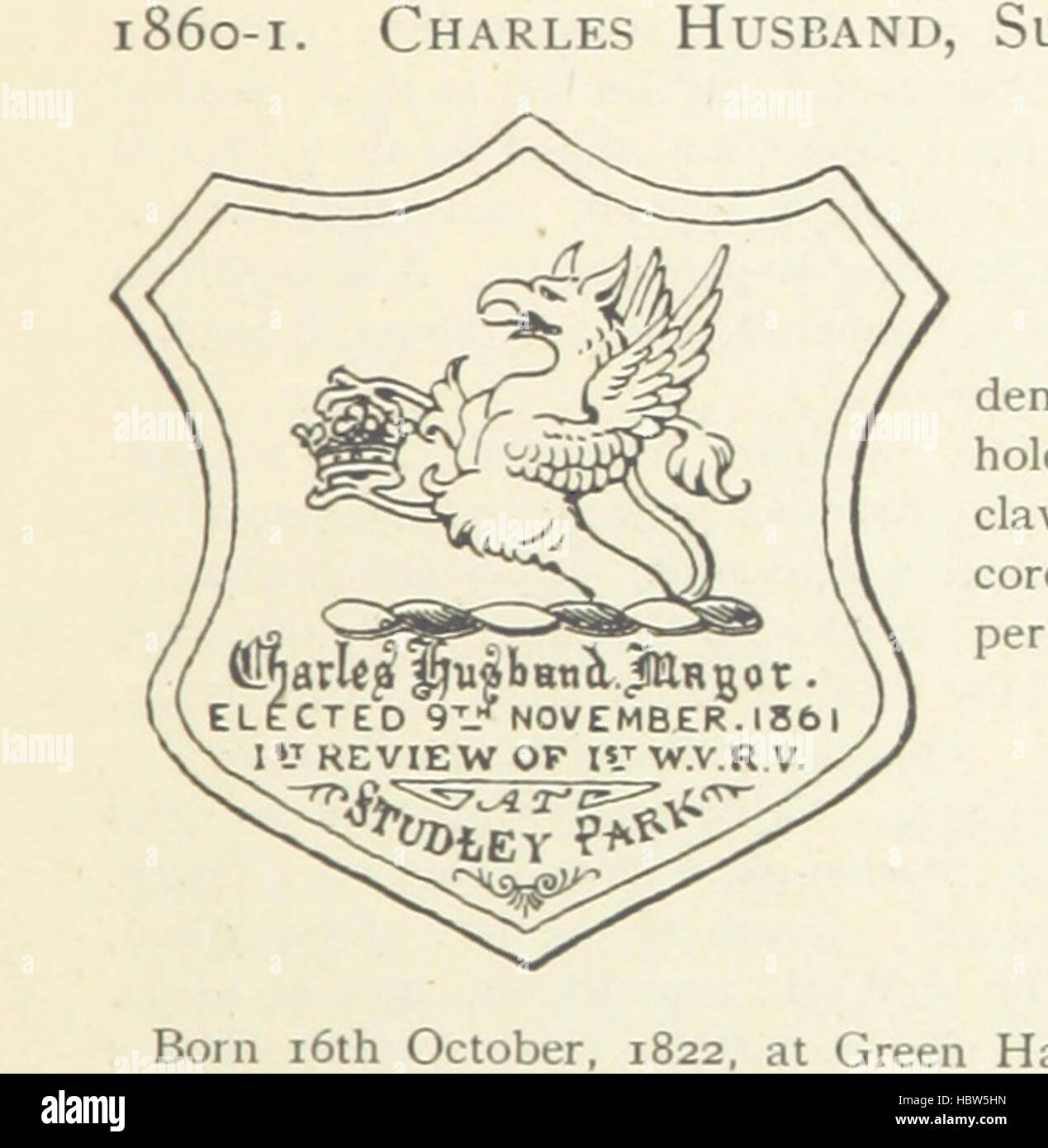 The image shows a page from 'Ripon Millenary,' documenting the 1886 ...