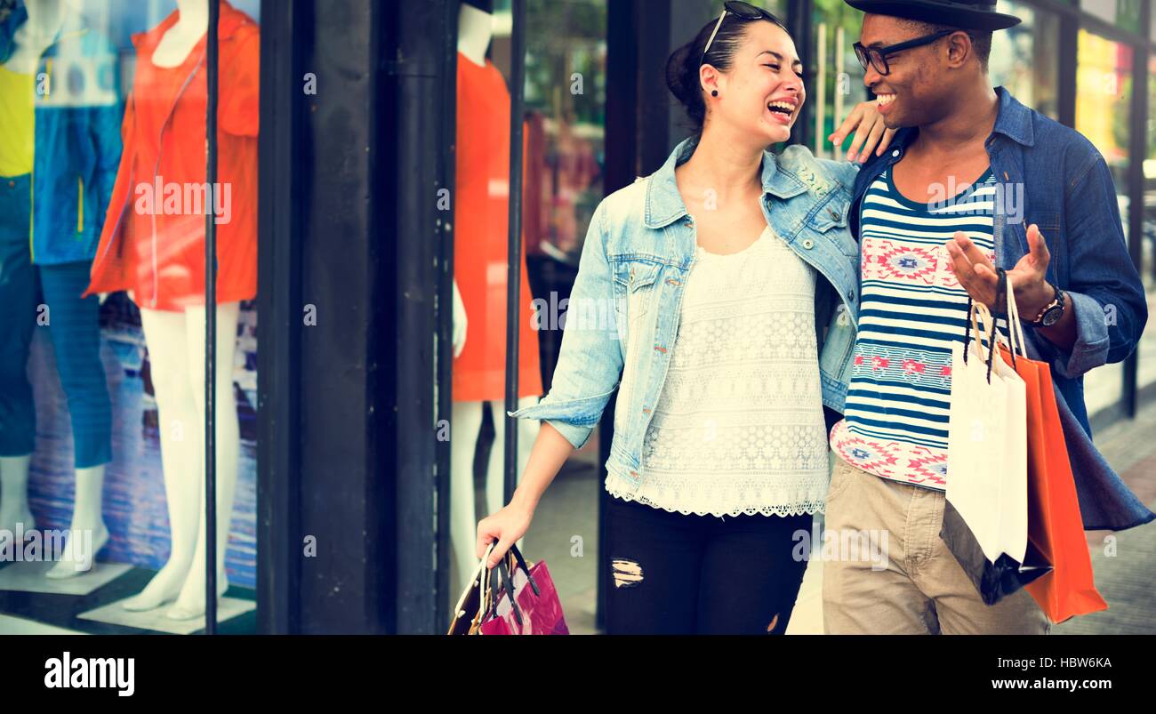 People Shopping Spending Customer Consumerism Concept Stock Photo - Alamy