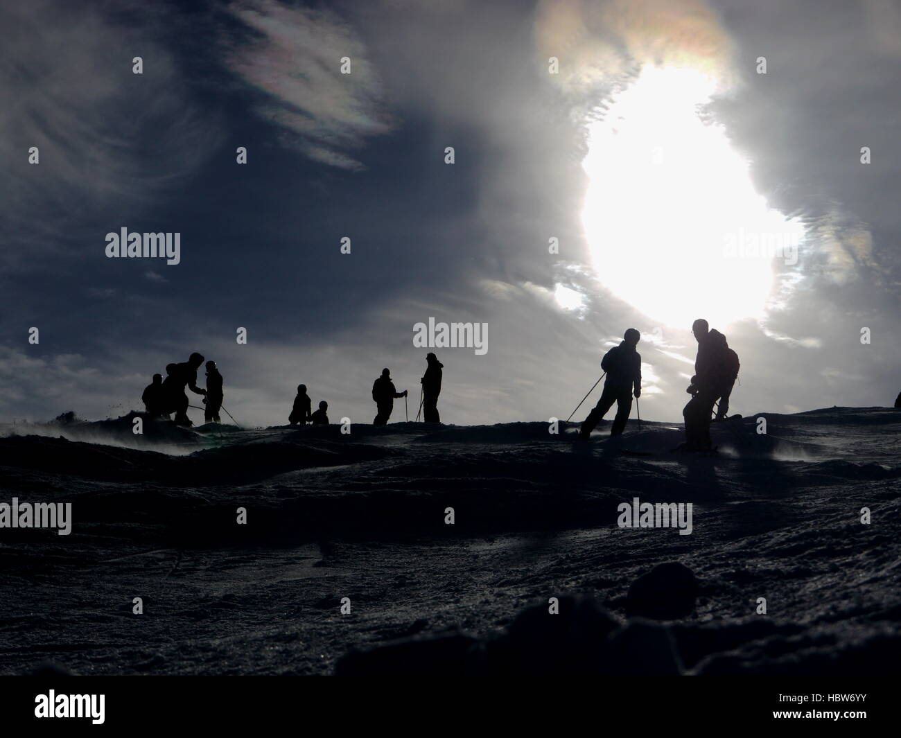 Extreme silhouette hi-res stock photography and images - Alamy