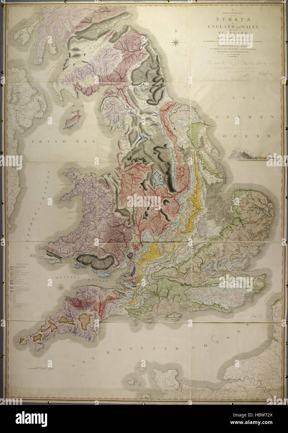 Geological map of england hi-res stock photography and images - Alamy