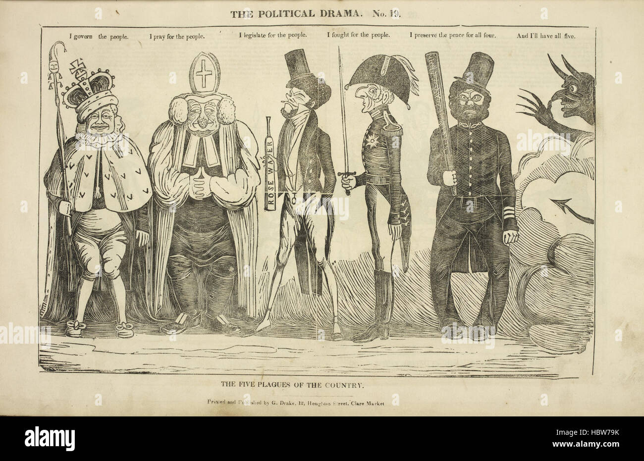 Political history of the devil hi-res stock photography and images - Alamy