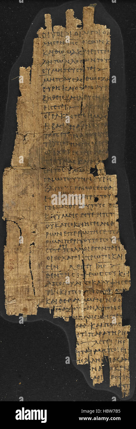 Gospel of thomas manuscript hi-res stock photography and images - Alamy