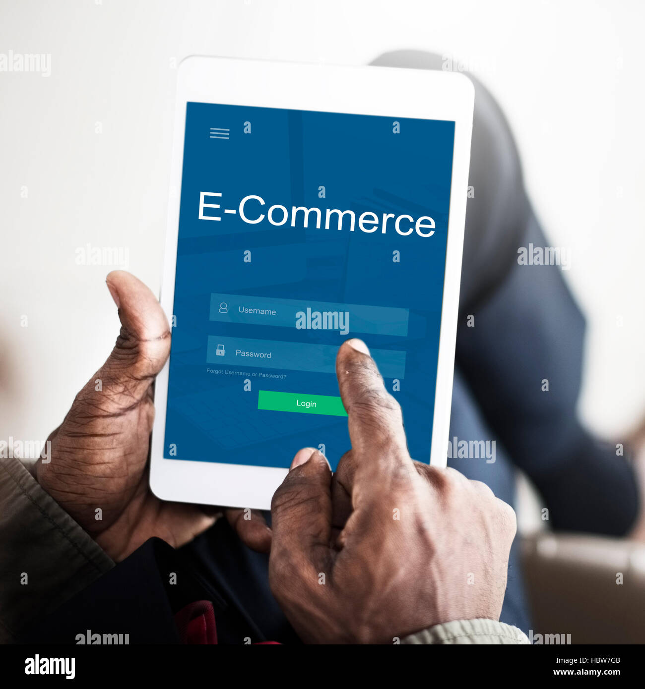 E-Commerce Internet Banking Online Payment Concept Stock Photo - Alamy