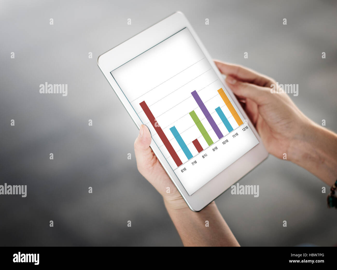 Bar Graph Information Analytics Statistics Concept Stock Photo - Alamy
