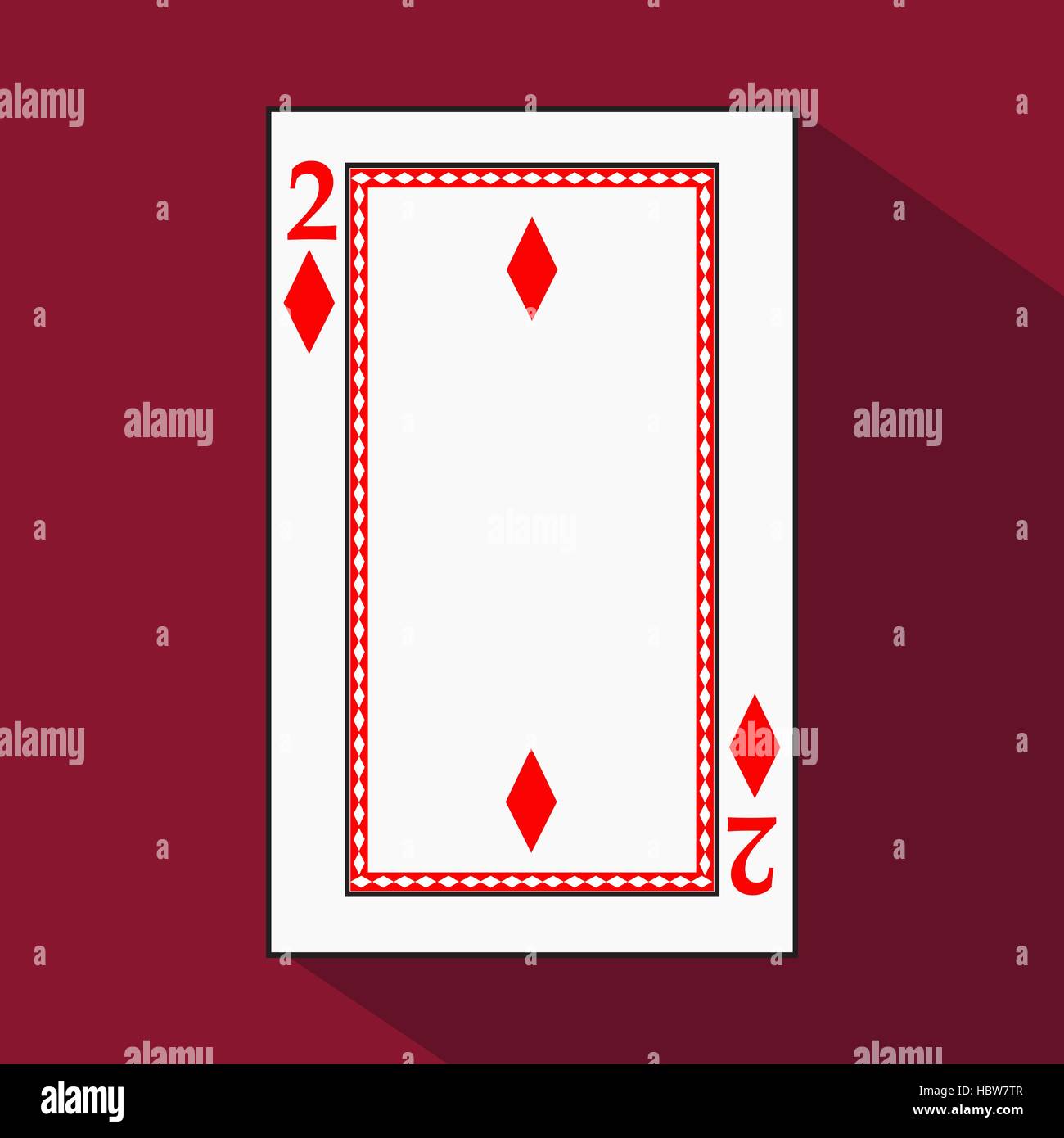 Two 2 of clubs Stock Vector Images - Alamy