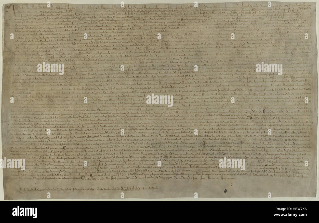 Title Magna Carta Language High Resolution Stock Photography and Images ...