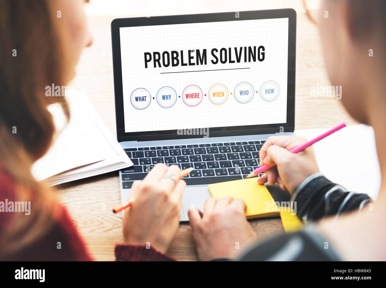 Plan Problem Solving Strategy Concept Stock Photo - Alamy