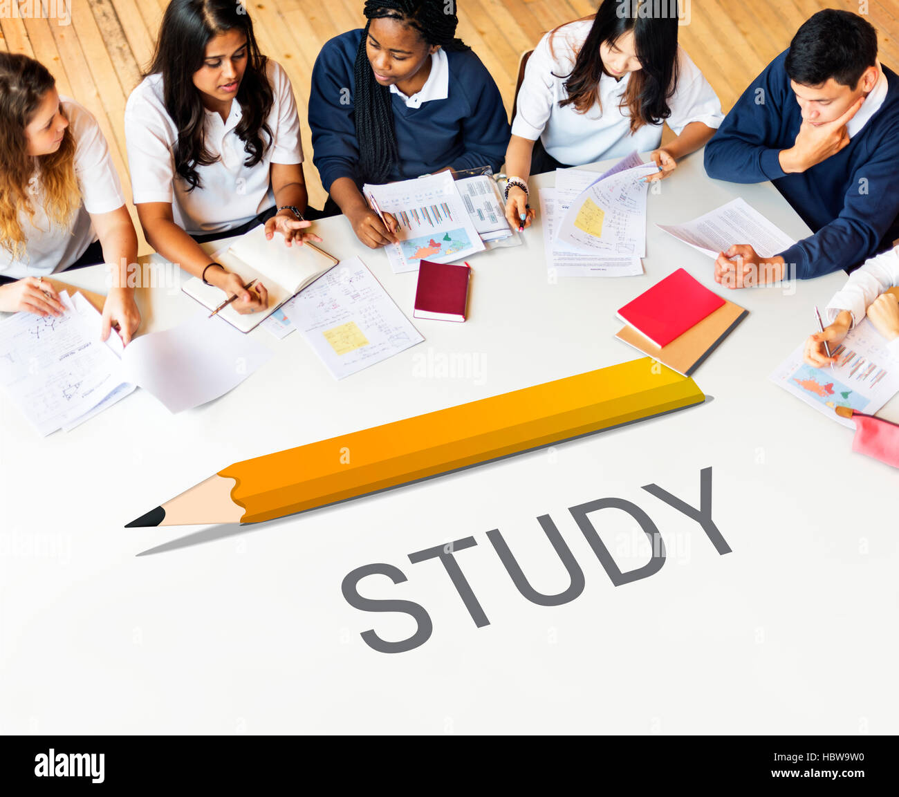 Study Education Training Knowledge Concept Stock Photo - Alamy