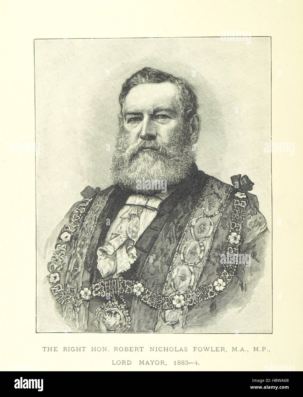 Sir robert nicholas lord mayor of london portrait bldigital date hi-res ...