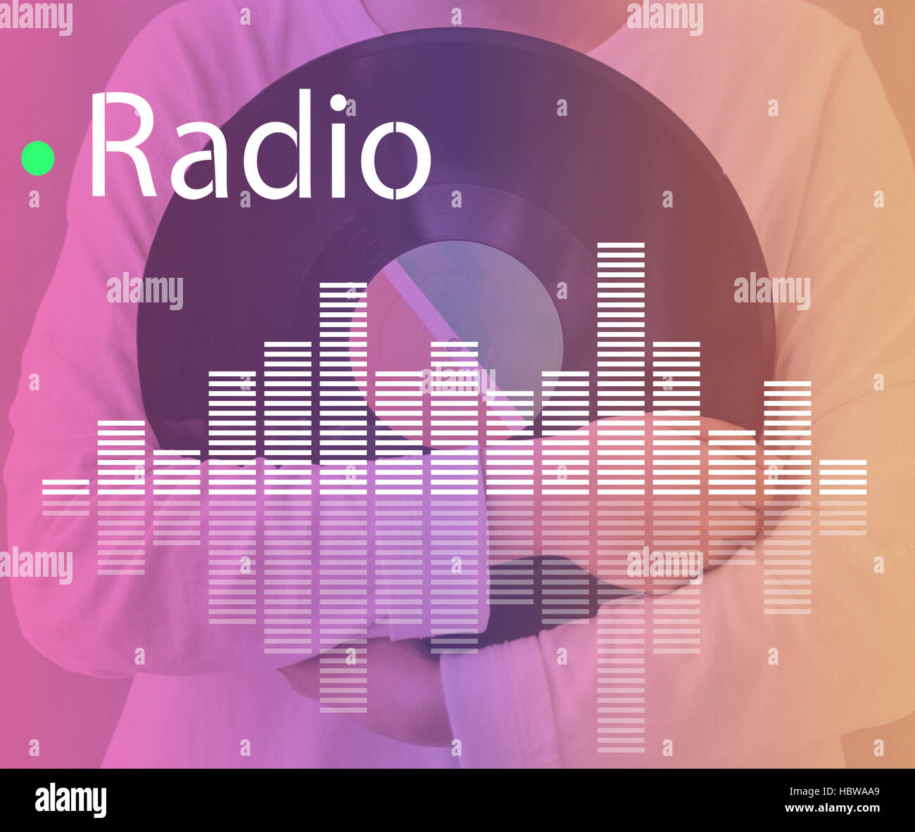 Music Audio Melody Wave Graphic Concept Stock Photo - Alamy