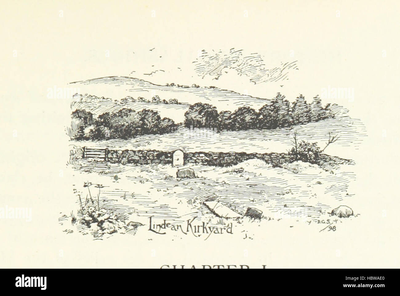 Galashiels map hi-res stock photography and images - Alamy