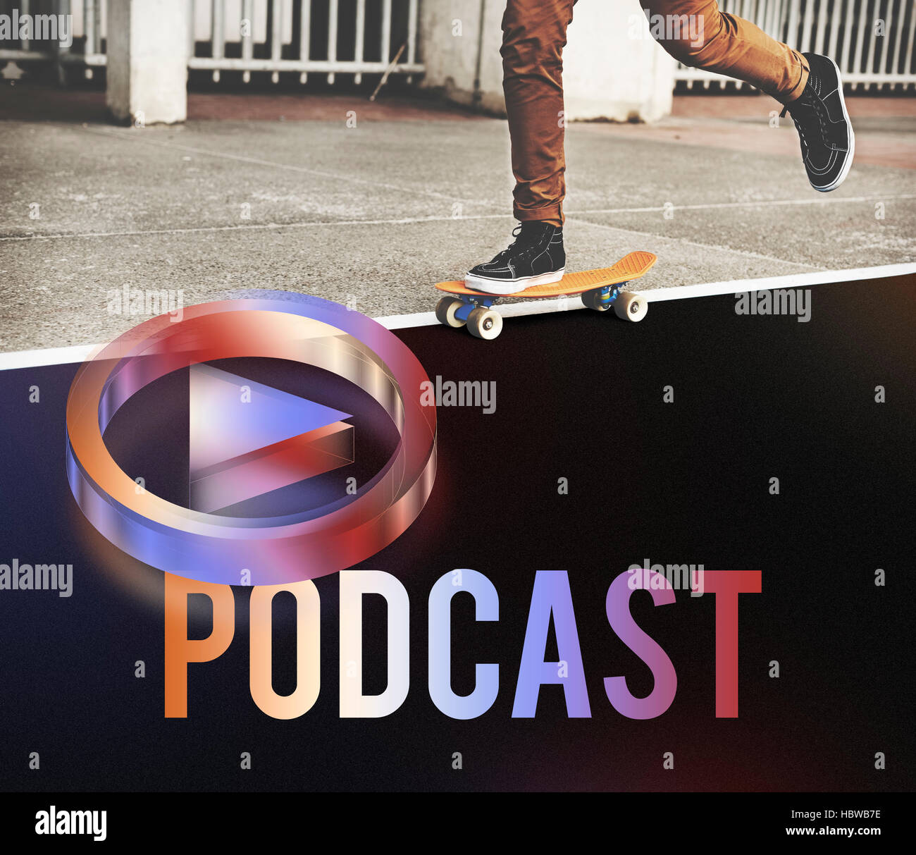 Digital Music Streaming Online Entertainment Media Concept Stock Photo ...