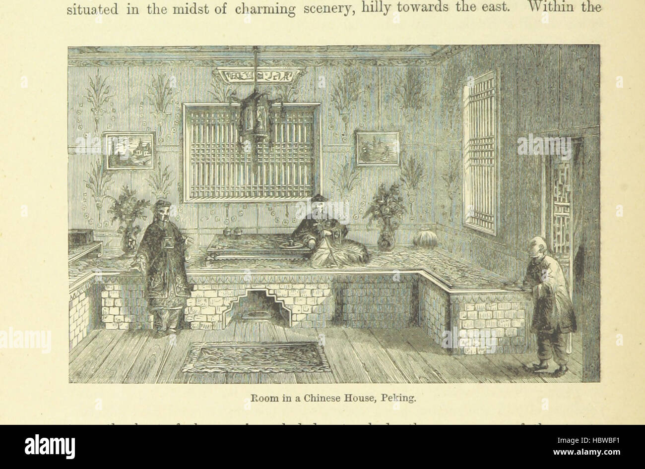 George goudie china peking beijing bldigital date hi-res stock ...