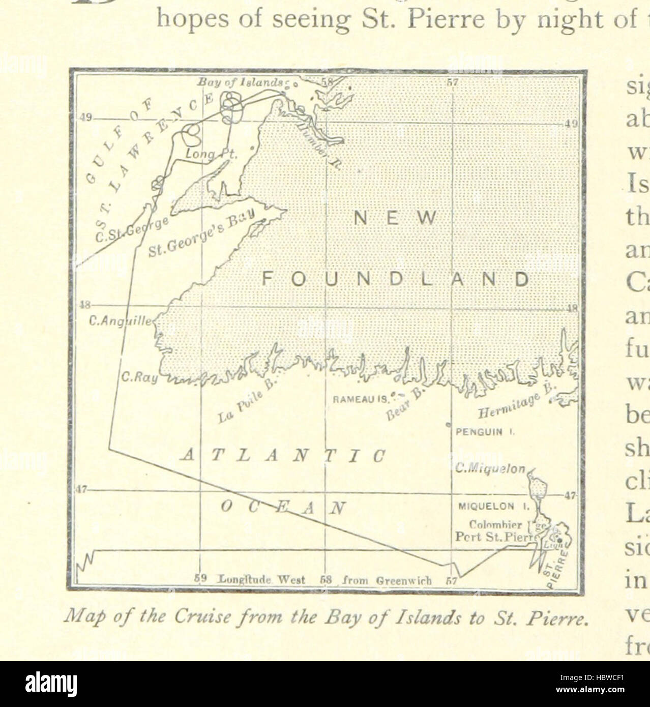 Map of port alice hi-res stock photography and images - Alamy