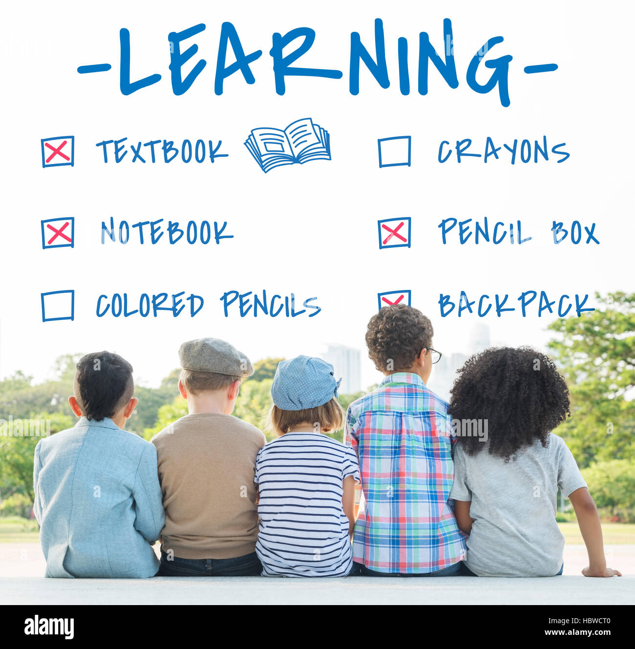 Education Study School Learning Concept Stock Photo - Alamy
