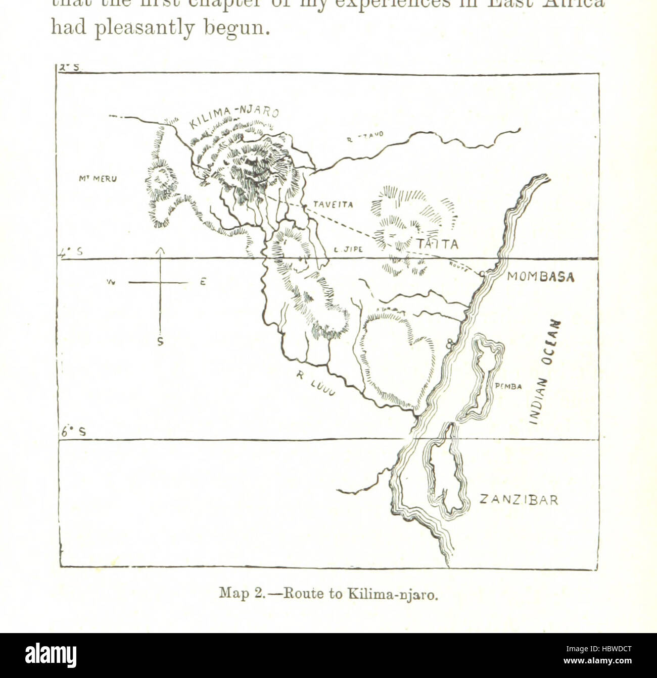 Maps of tanzania hi-res stock photography and images - Alamy