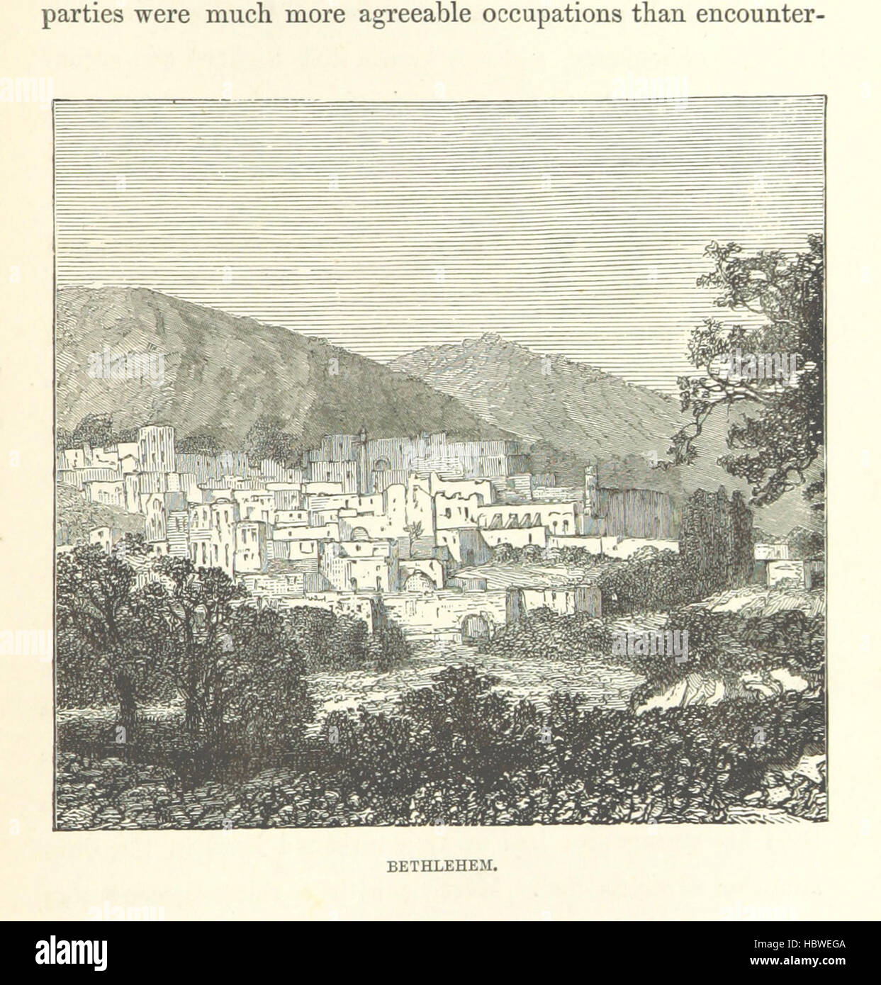A photograph of page 187 of 'In the Brave Days of Old' showing text ...