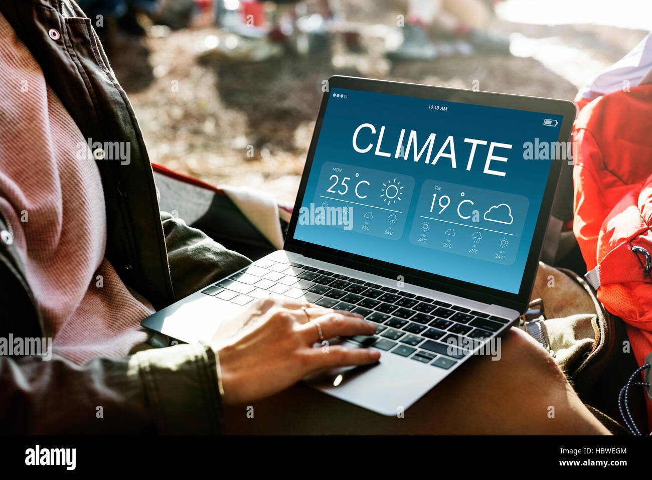 Climate Weather Forecast Temperature Concept Stock Photo - Alamy