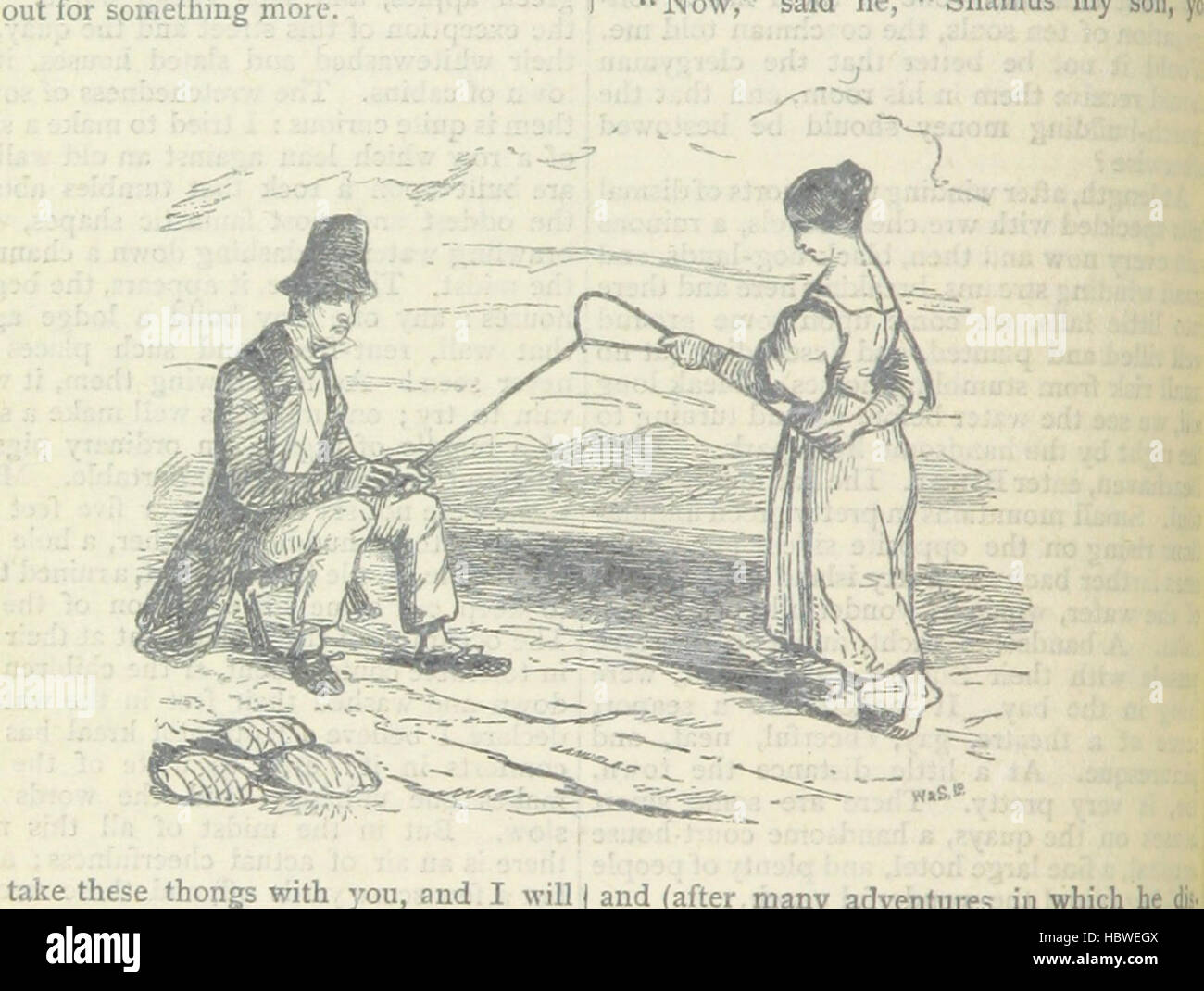 This image from the second edition of 'The Irish Sketch-book' offers a ...