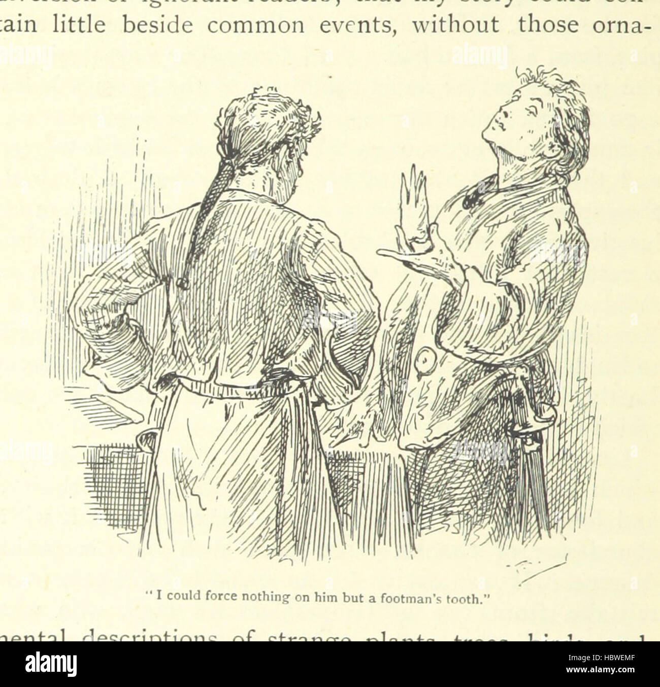 Illustration from page 228 depicting scenes from Gulliver's Travels ...