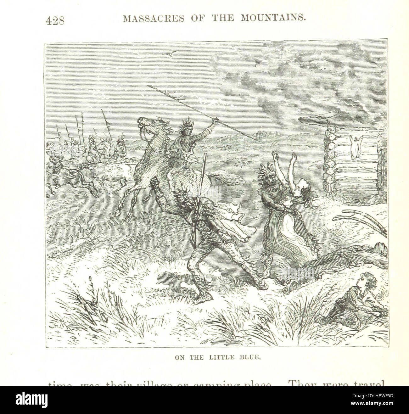 This page from 'Massacres of the Mountains' documents the history of ...